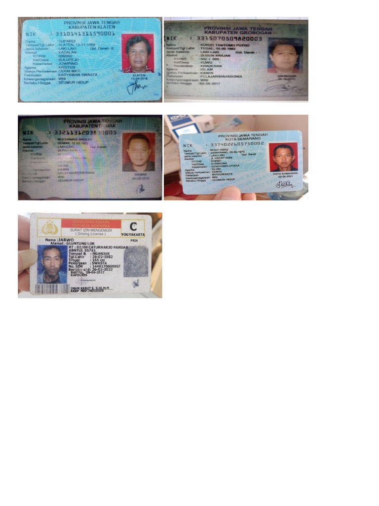 Kumpulan KTP Pekerja | PDF