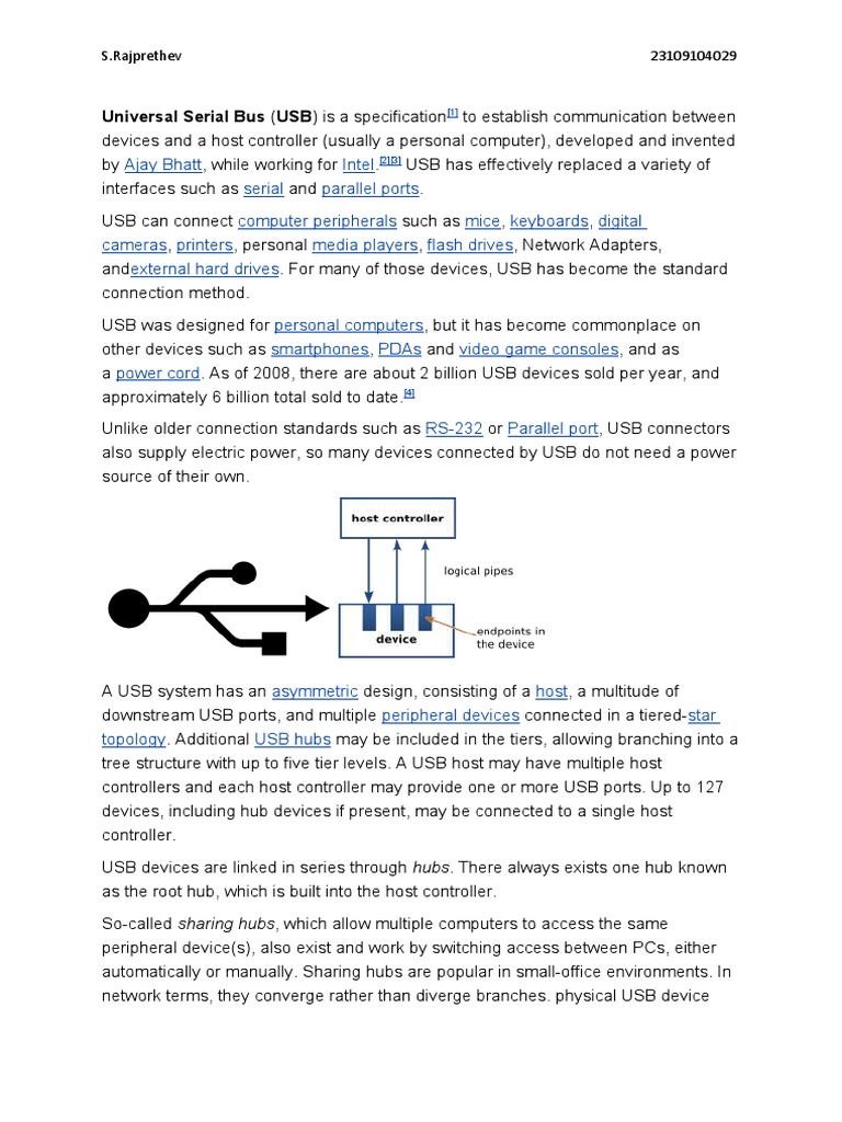 Universal Serial Bus | PDF | Usb | Teaching Mathematics