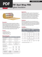 JM HVAC Microlite FSK Data Sheet EN | PDF | Duct (Flow) | Fiberglass