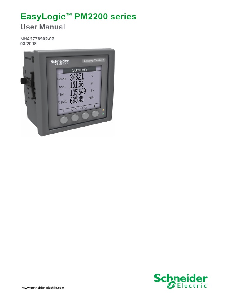 Manual PM2200 Series EN | PDF | Programmable Logic Controller | Ac Power