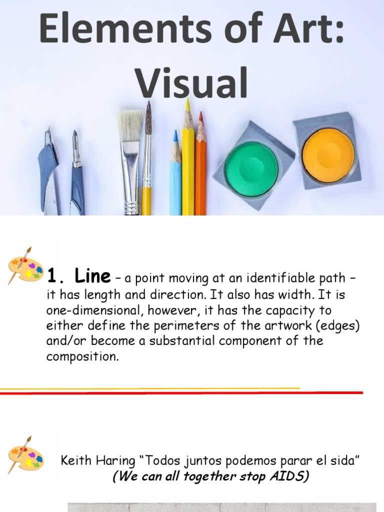 Elements of Art Visual | PDF | Perspective (Graphical) | Shape