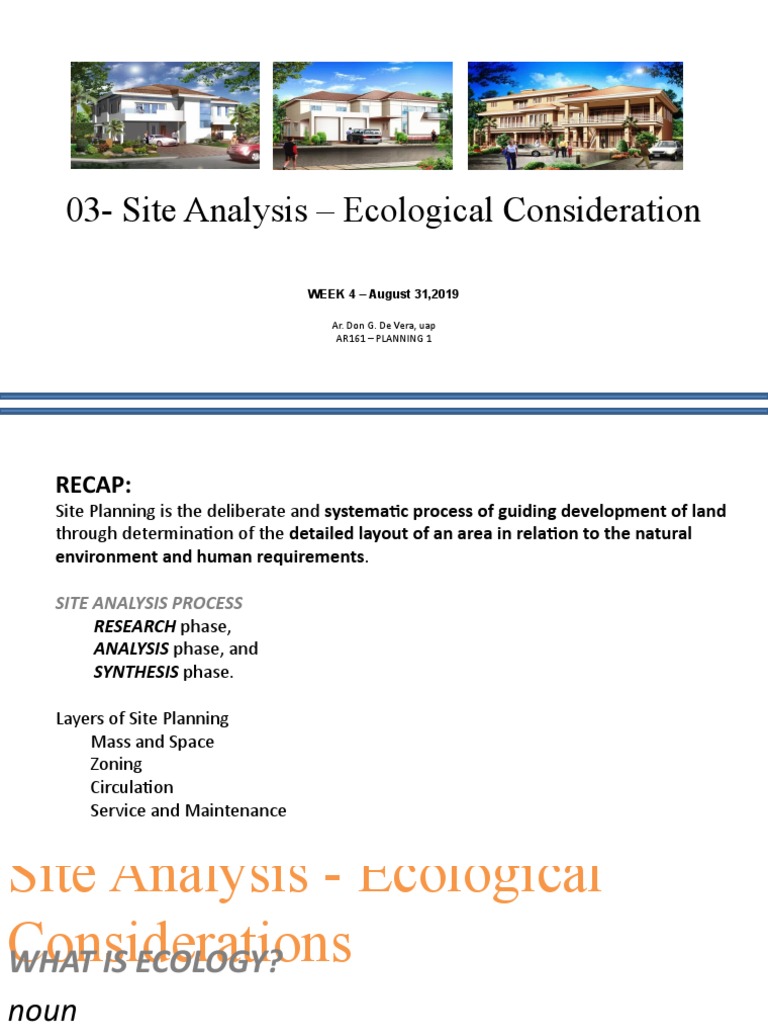 03 - Ar161 Ecological Considerations | PDF | Contour Line | Erosion