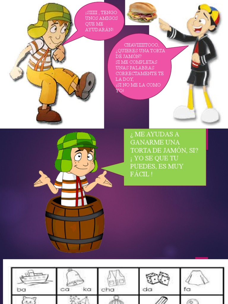 Lecto-Escritura Chavo Del Ocho | PDF