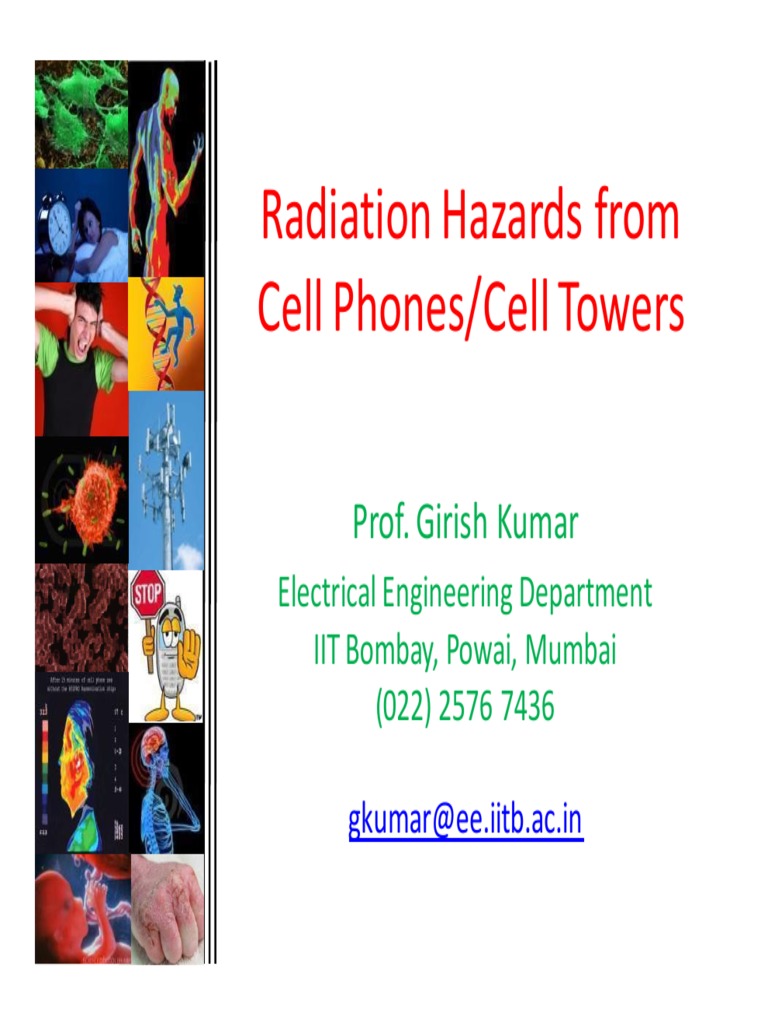 Cell Phone Radiation Hazards Explained | PDF | Watt | Electromagnetic ...