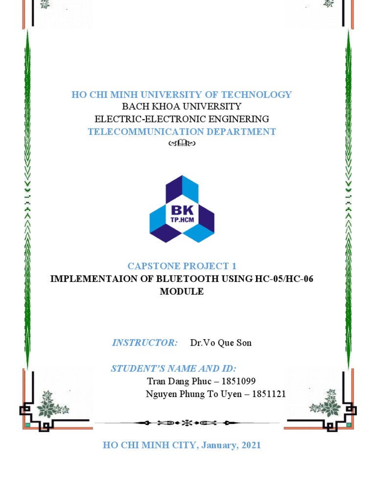 Capstone Project 1 Download Free Pdf Arduino Bluetooth