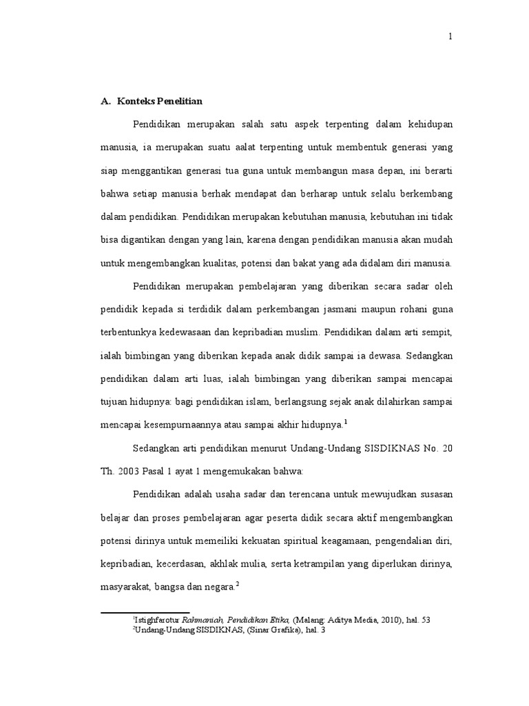 Proposal Bab 1 | PDF | Karier & Perkembangan | Kesehatan Holistik