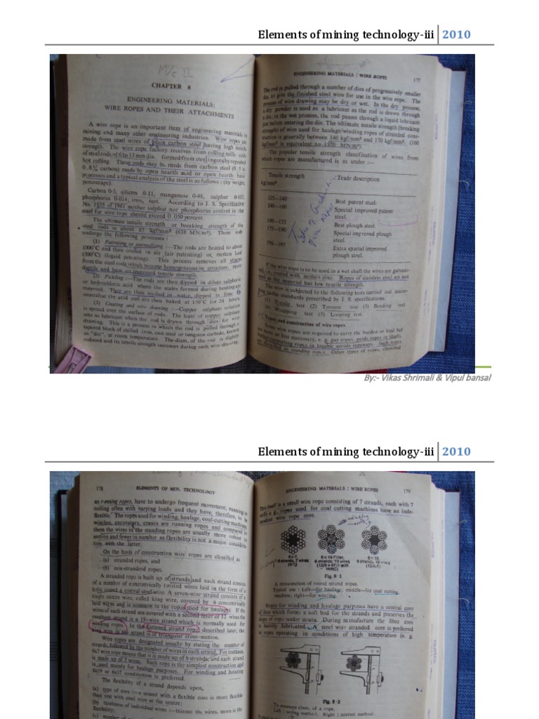 Elements of Mining Technology | PDF