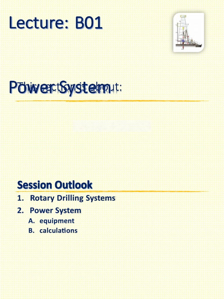 Drilling Power System | Download Free PDF | Horsepower | Power (Physics)