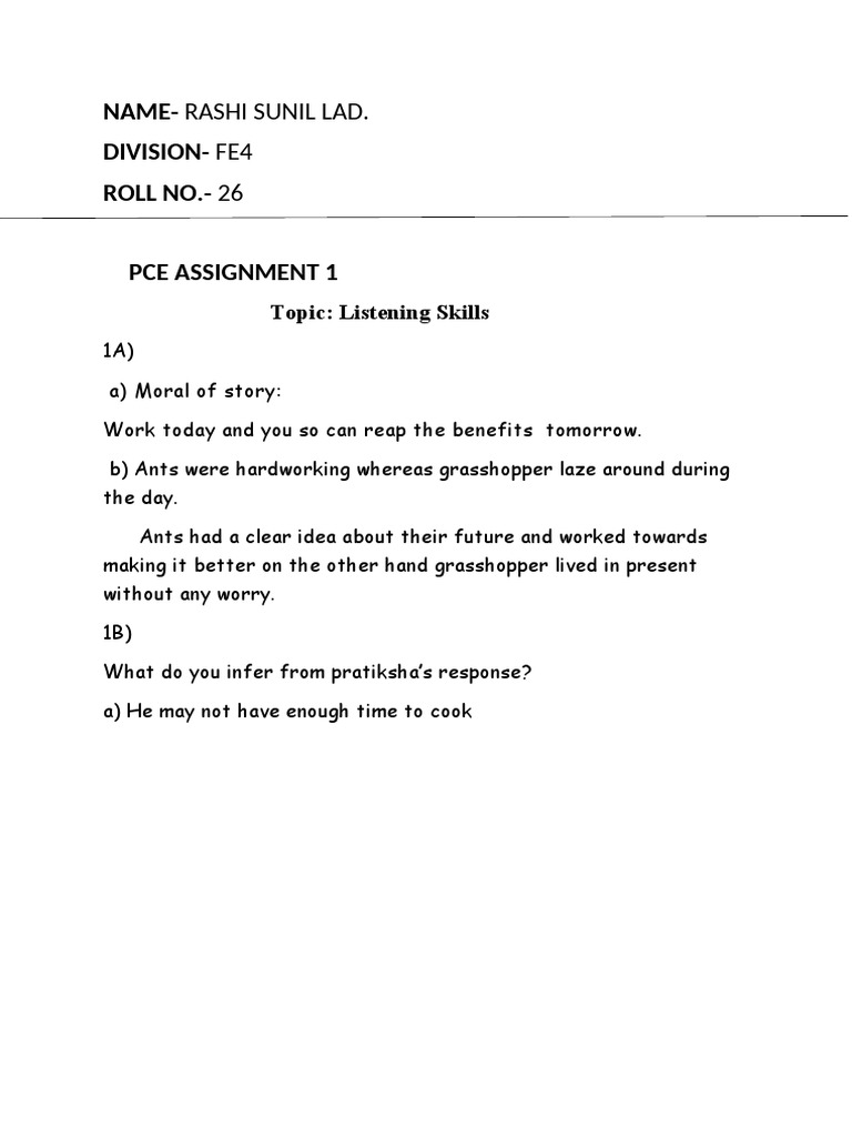 Fe4 26 Pce Assignments. | PDF | English Language | Science