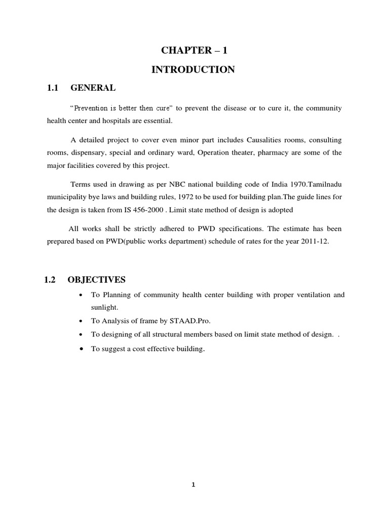 Community Health Centre Design Plan | PDF | Stairs | Civil Engineering