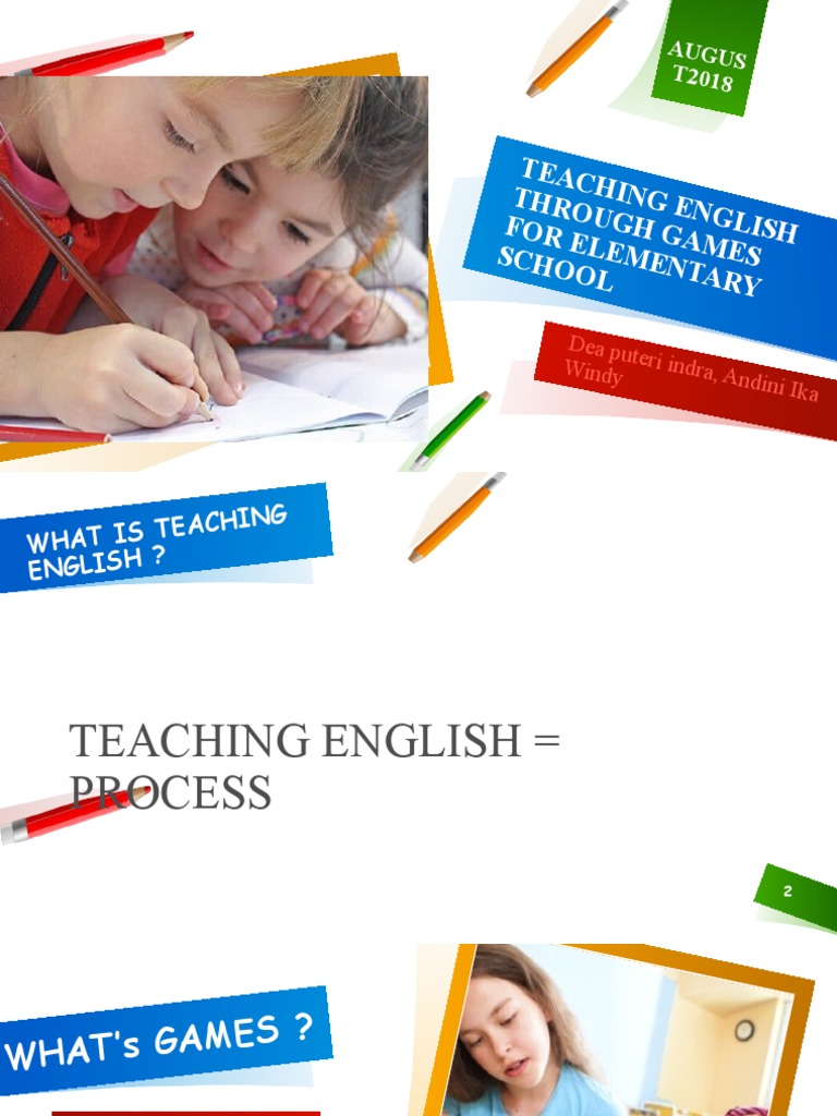 Teaching English Through Games | PDF