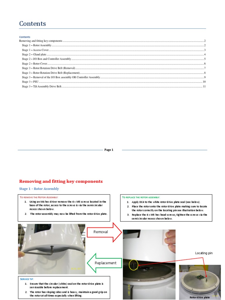 Cyscan MK4 Maintenance Guide | PDF | Belt (Mechanical) | Electrical ...