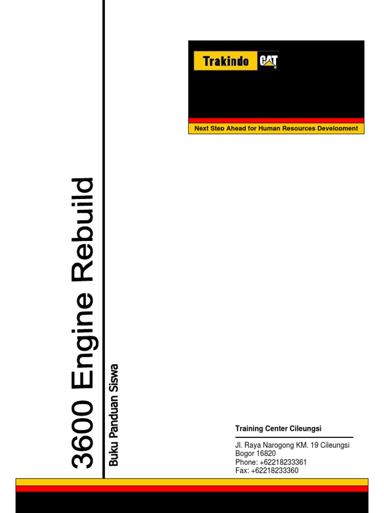 3600 Engine Rebuild 2008 | PDF