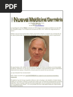 La Nueva Medicina Germánica Del Doctor Hamer | PDF | Cáncer | Science