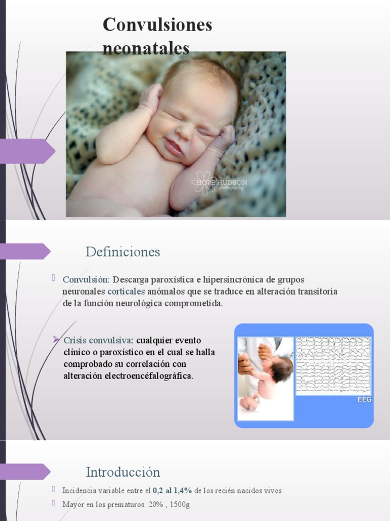Convulsiones Neonatales: Definición y Clasificación | PDF | Desórdenes ...