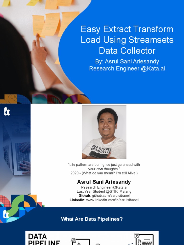 Easy ETL Using Streamsets Data Collector | PDF