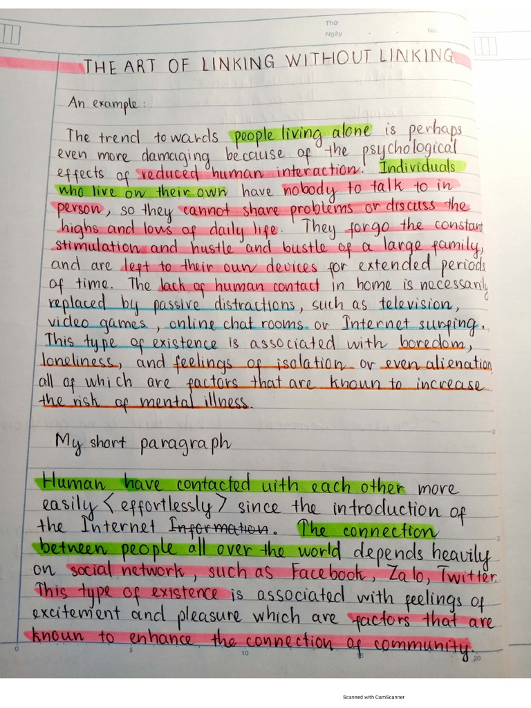 The Art of Linking Take Notes | PDF