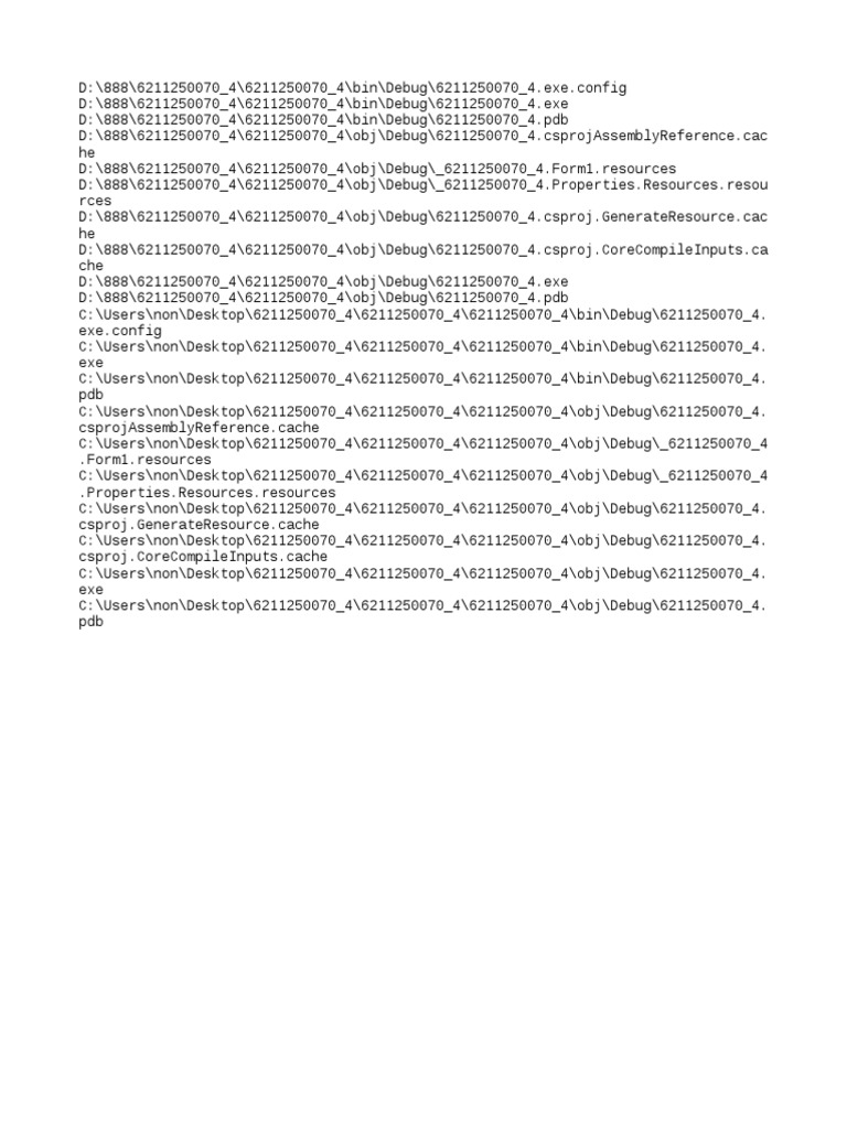 4.csproj - FileListAbsolute | PDF | Computers