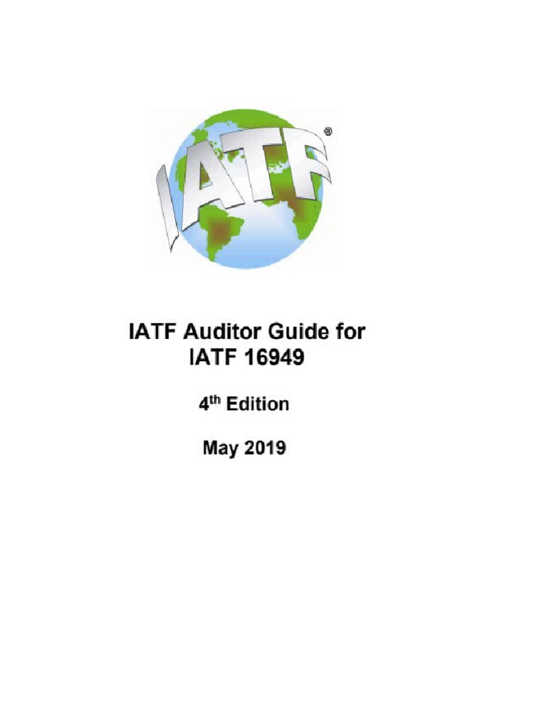 IATF 16949 Auditor Guide 4ed | PDF IATF 16949 Auditor Guide 4ed | PDF
