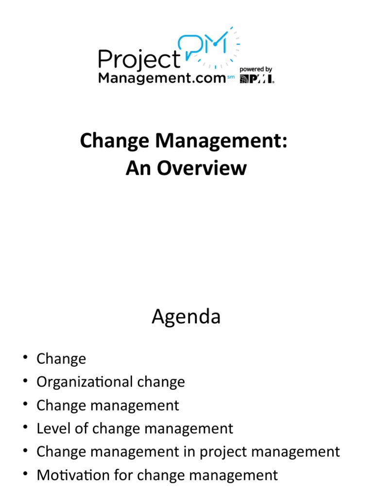 Change Management | PDF | Change Management | Project Management