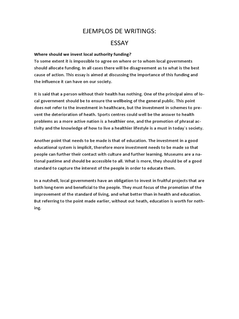 Ejemplos de Writing | PDF | Sushi | Restaurants