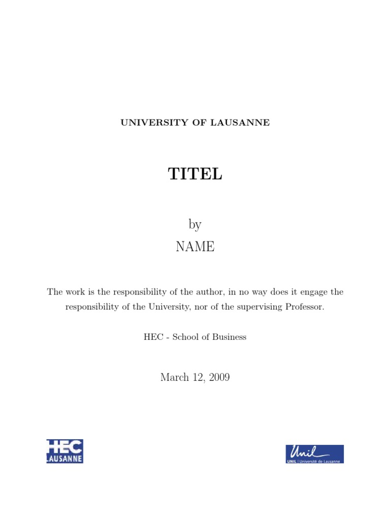 Titel: by Name | Download Free PDF | Thesis | Skewness