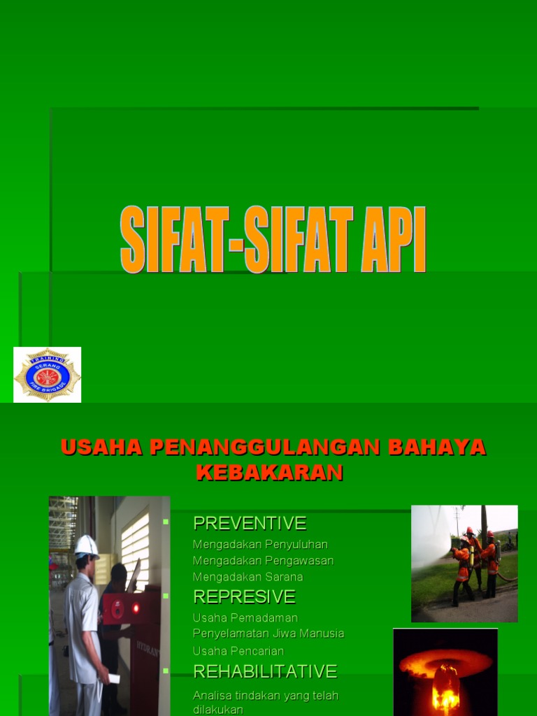 Sifat-Sifat Api | PDF