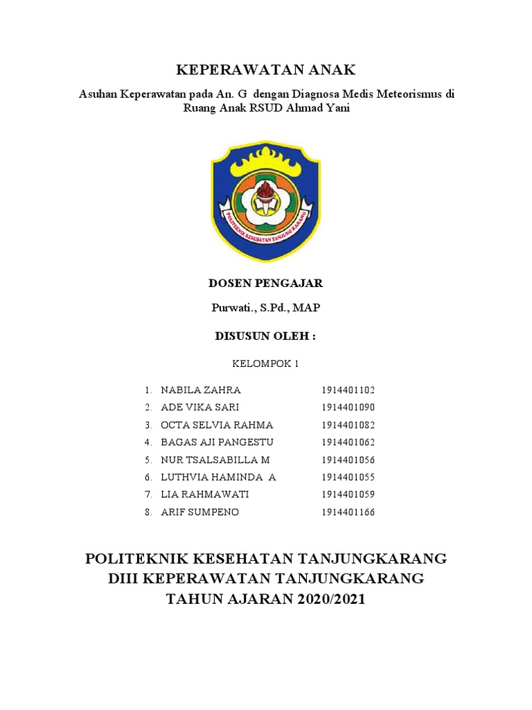 SEMINAR KASUS KELOMPOK 3 - Meteorismus | PDF