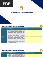 Overview of India's New Labour Codes | PDF | Employment | Wage