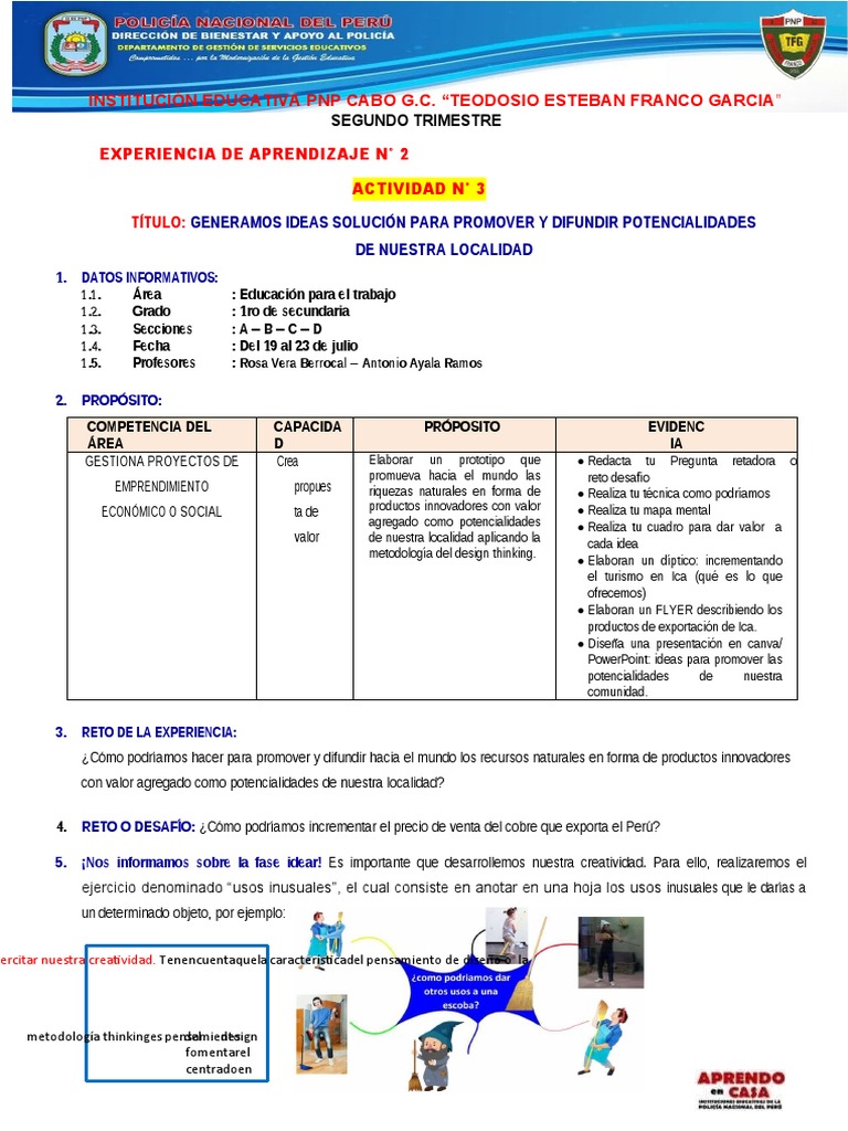 Actividad 3 Experiencia 2 1 Ept Descargar Gratis Pdf