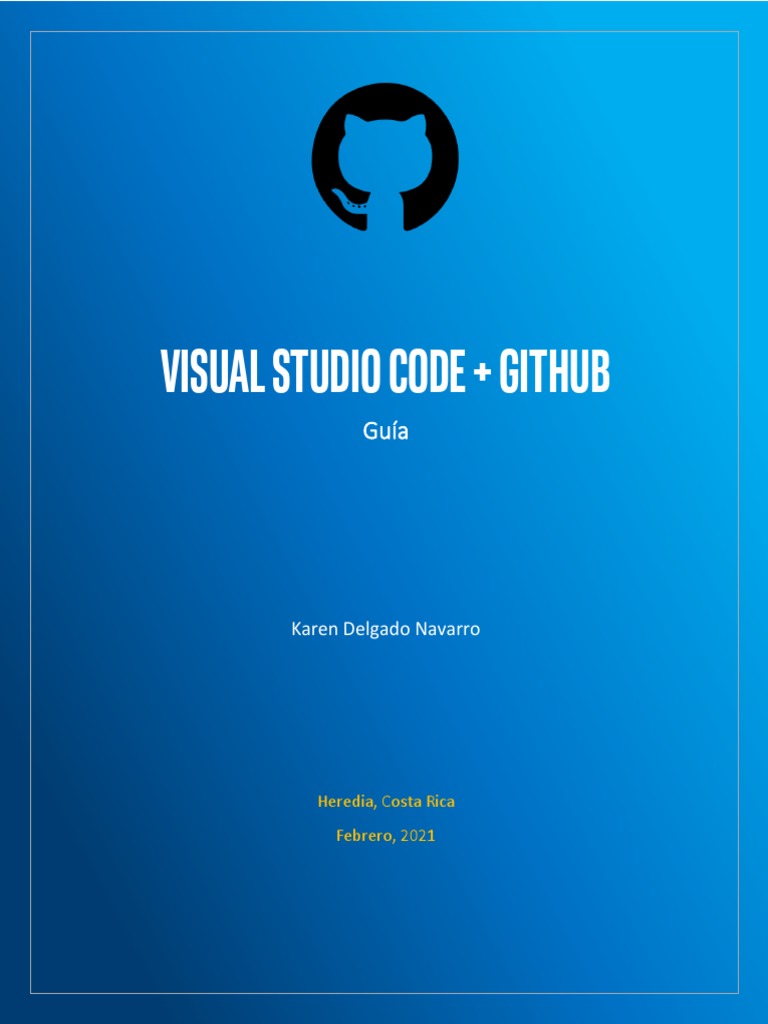 GitHub VSC Guide | PDF | Desarrollo de software | Informática