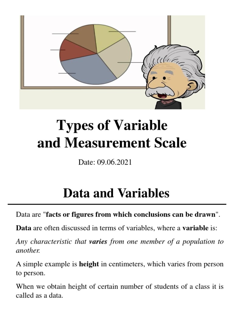 Types of Data | PDF | Level Of Measurement | Categorical Variable