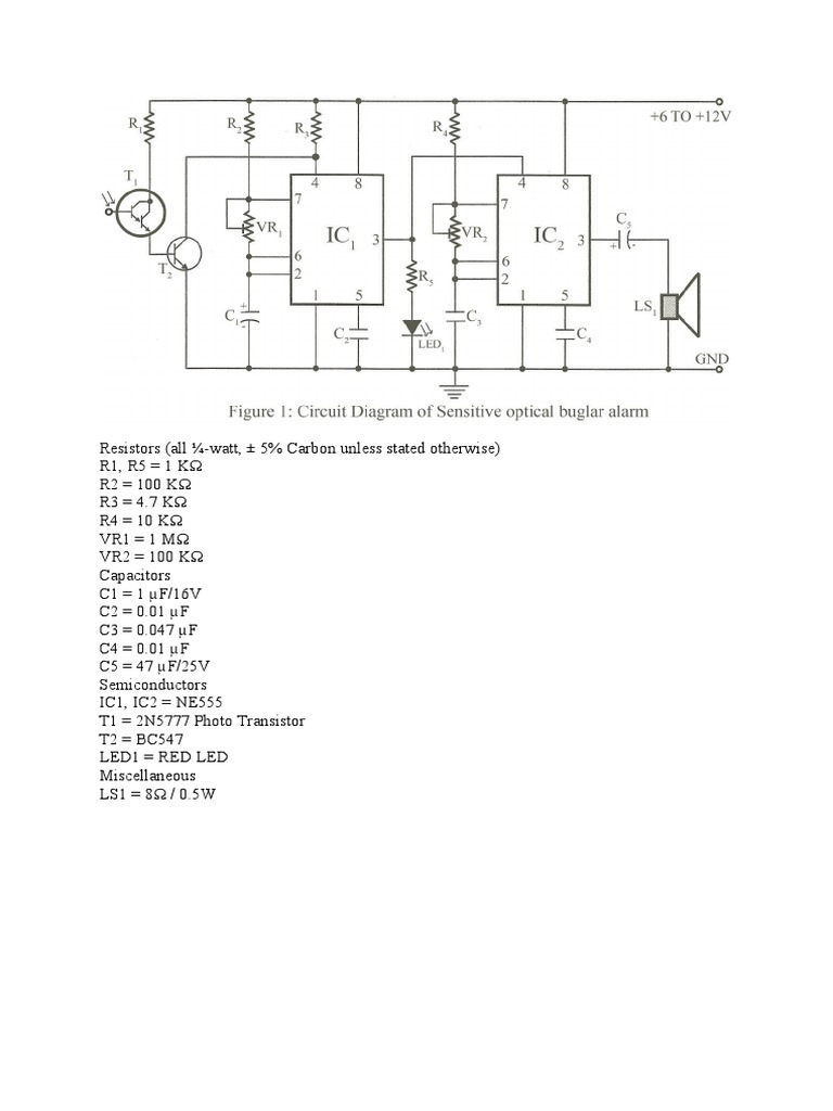 Electronic Component Specifications List | PDF | Science & Mathematics