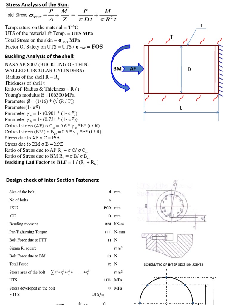 Stress Analysis of Flange Bolted Joints | PDF | Buckling | Stress (Mechanics)