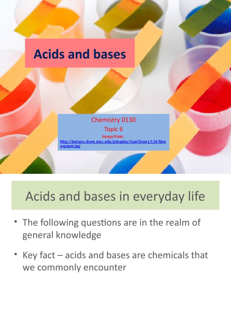 Acid Base Equilibrium Powerpoint Slide | PDF | Acid | Ph