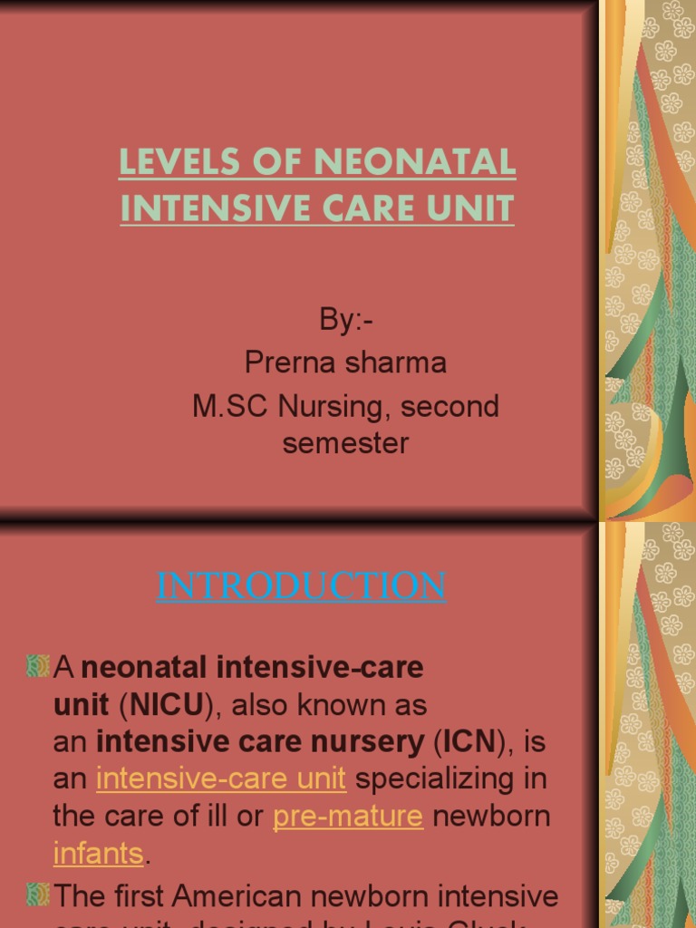 Neonatal Nurse Level 1