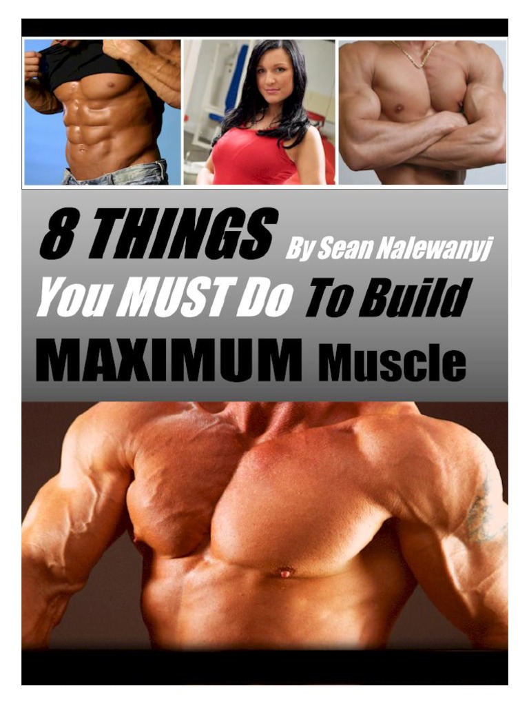 Sean Nalewanyj, Body Transformation Blueprint Ebook | PDF | Muscle ...