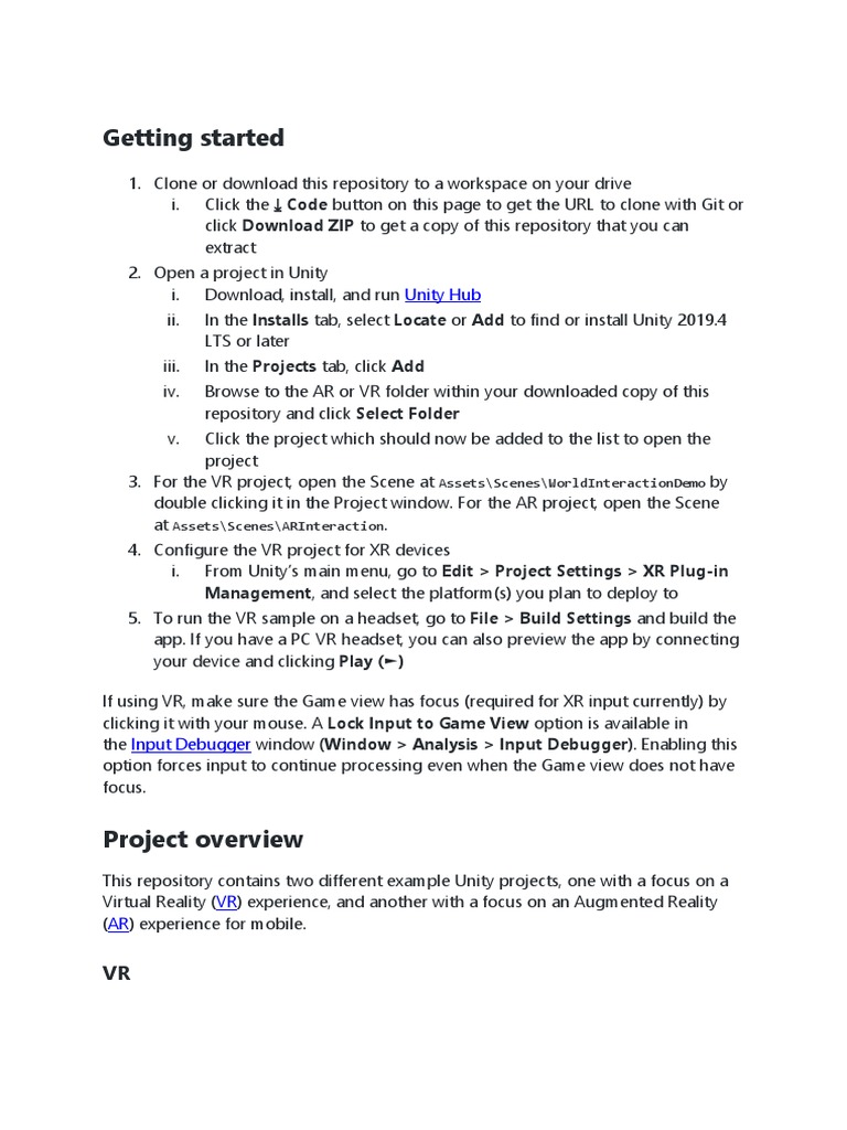 Overview of Extended Reality | PDF | Virtual Reality | Augmented Reality