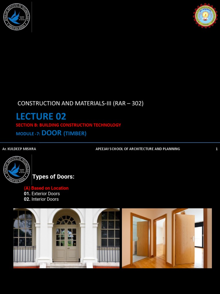 A Comprehensive Guide to Timber Panel Doors: Design, Construction, and ...