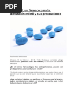 Uso de Invictus 5 mg para disfunción eréctil | PDF | Disfunción eréctil ...
