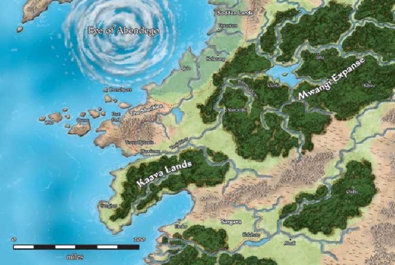 Pathfinder - Map - Mwangi Expanse | PDF