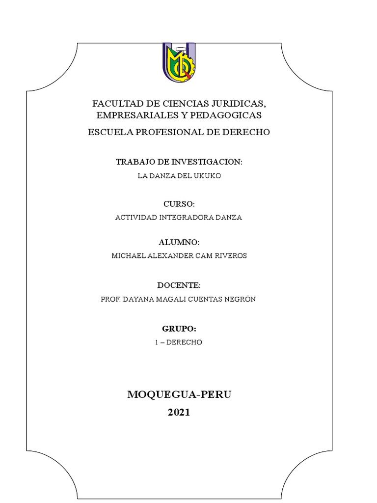 Danza Del Ukuku | PDF | Alimentos