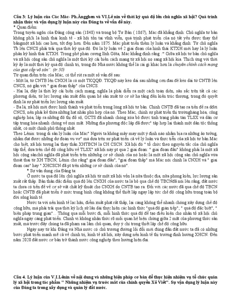 Cau 3 Ly Lu N C A Cac Mac PH Angghen Va | PDF