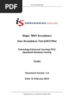 Template Uat Sign-Off | PDF | Computers