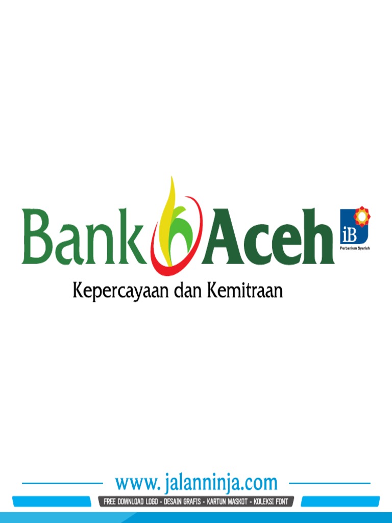 Logo Bank Aceh Vector Lengkap Format AI, CDR, PDF, Dan PNG (Transparant ...