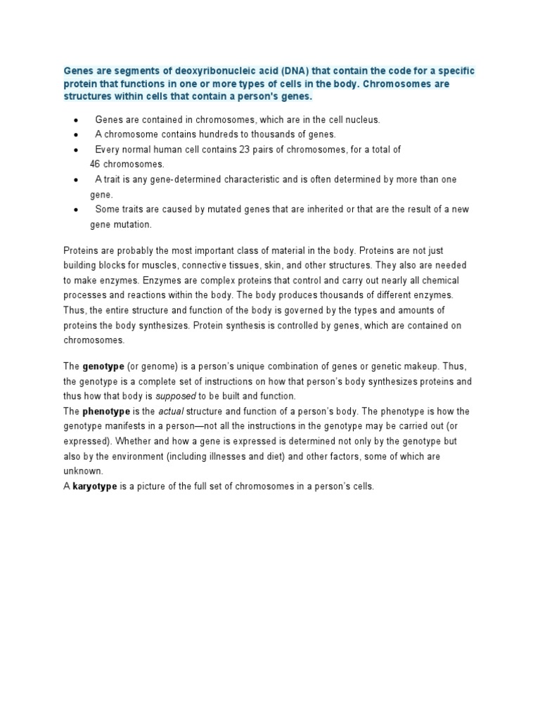 The Blueprint of Life: An In-Depth Look at Genes, DNA, Chromosomes, and ...