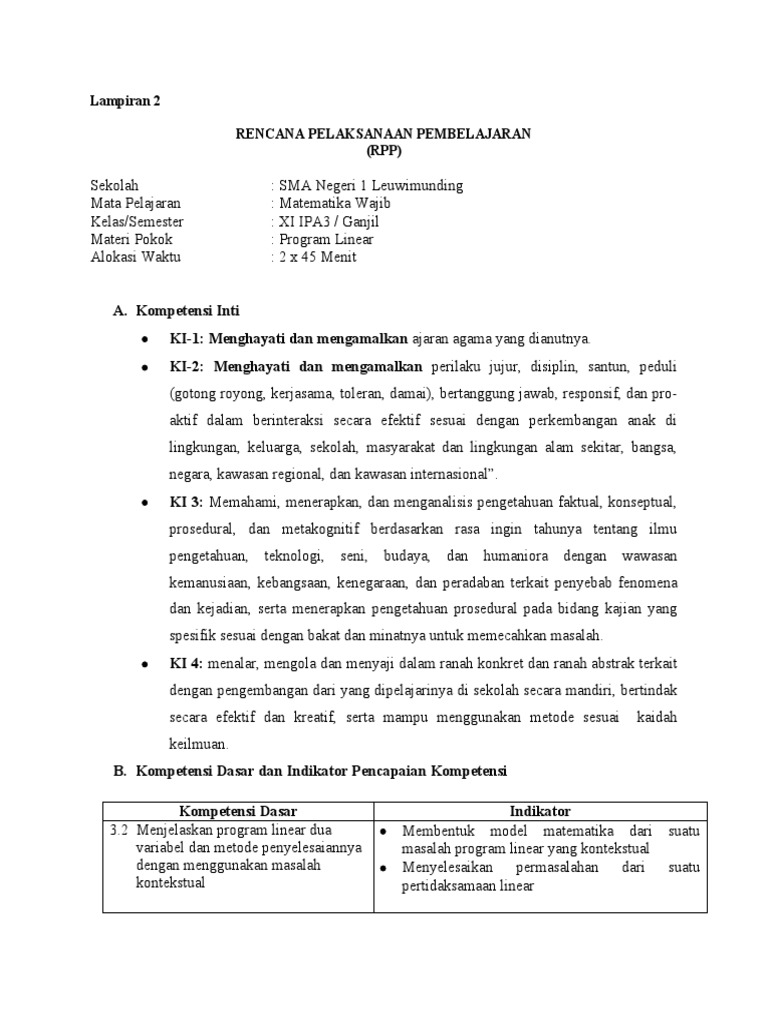 RPP Treffinger | PDF