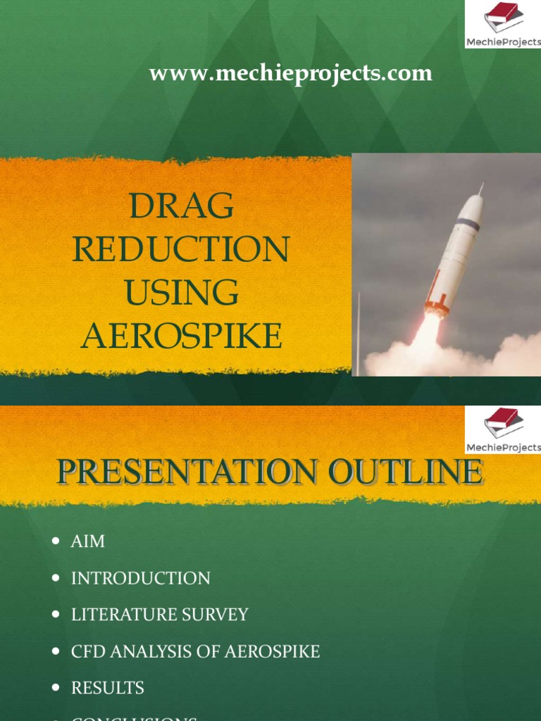 Aerospike | PDF | Drag (Physics) | Aerodynamics
