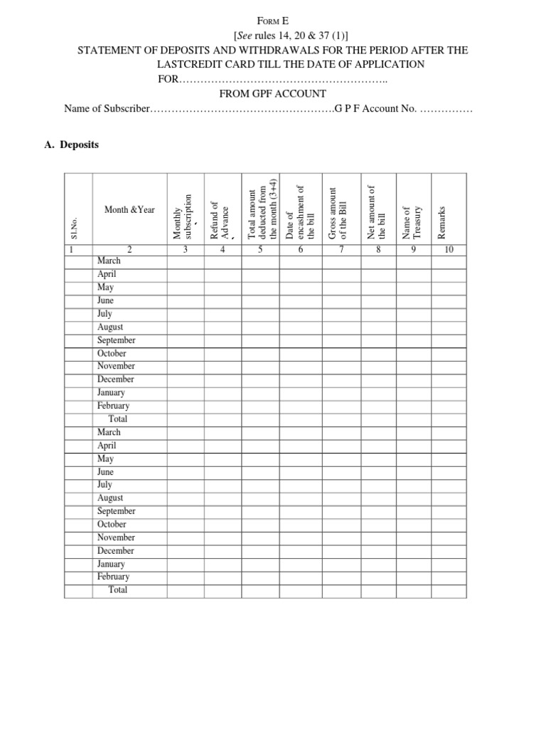 4 Form e Abcd Statement | PDF | Payments | Financial Services