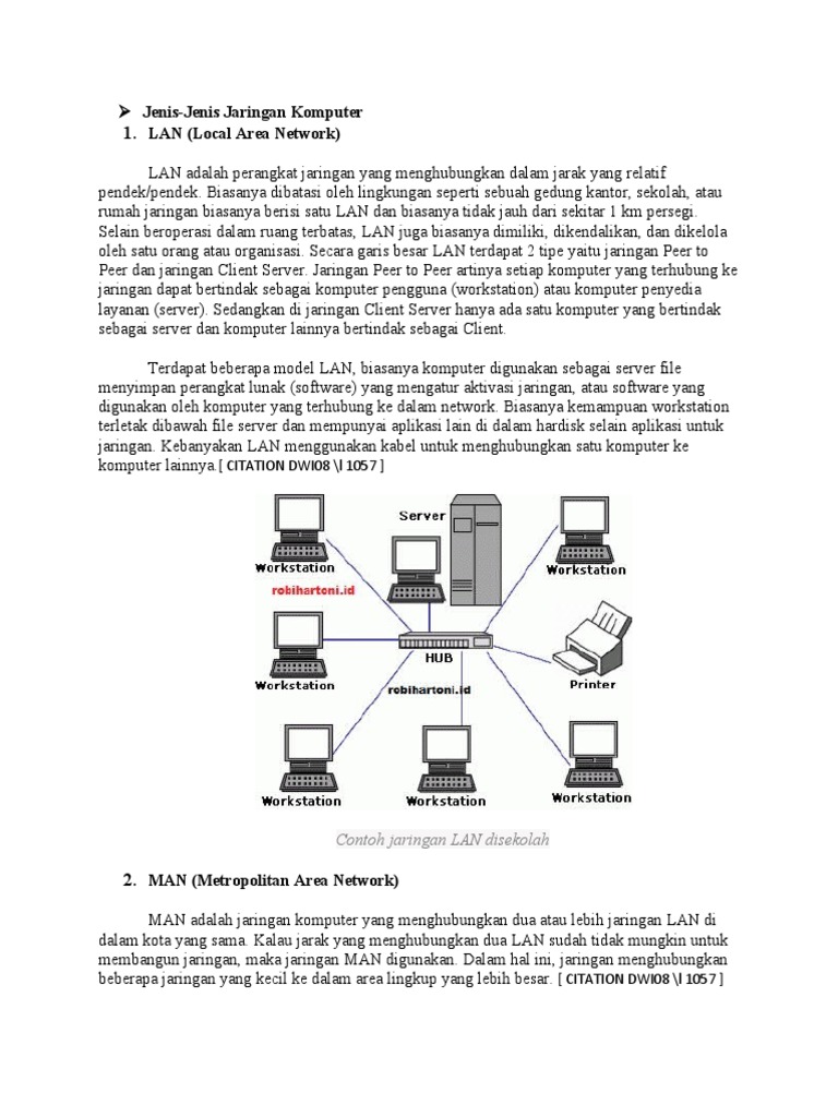 Jenis2 Jaringan | PDF